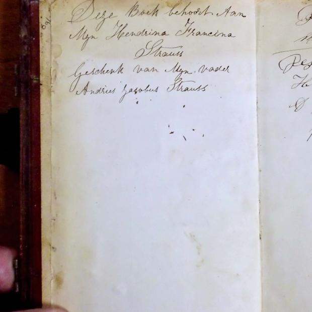 STRAUSS Andries Jacobus, gebore 1855 en Maria Adriana BADENHORST ...