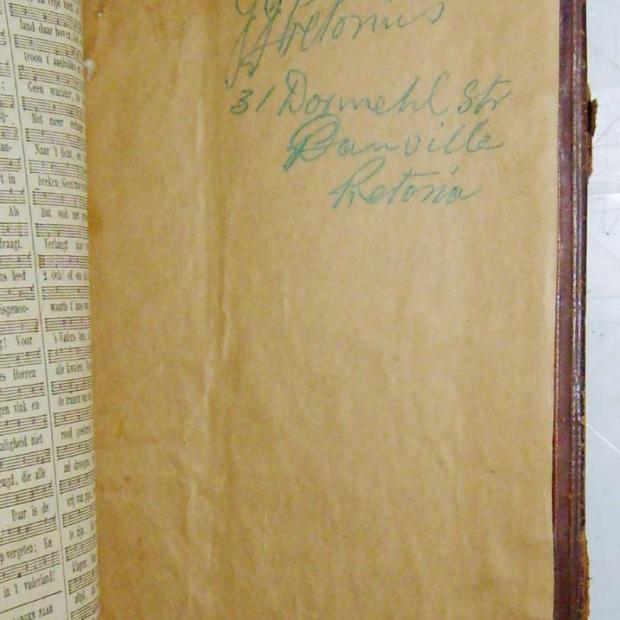 PRETORIUS Willem Andries 1880-1953 | The eGGSA Bible Collection | eGGSA.org