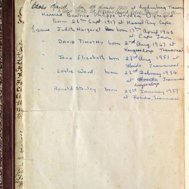 POWRIE James 1817-1872 and Josepha Dorcas OLDHAM 1819-1889, married ...